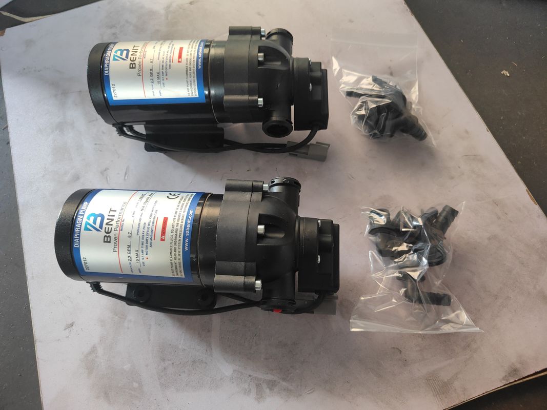 24V Water Pump 2.3GPM 8.7E/min 4891252 4700383697 Road Roller Spare ...