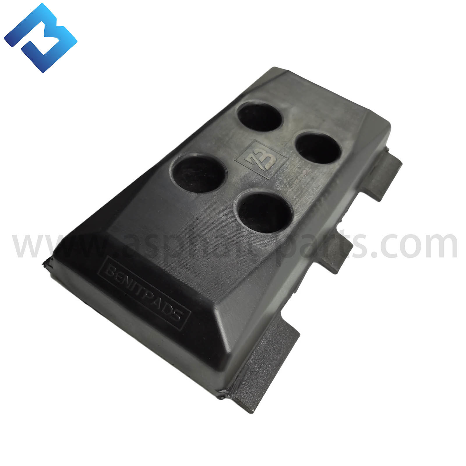 Replacement 300mm Rubber Track Pads For Asphalt Pavers