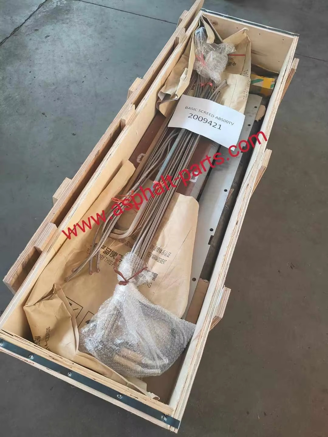 AB500TV Basic Screed Kit 2009421 Screed Plate Kit Iron Plate For ...