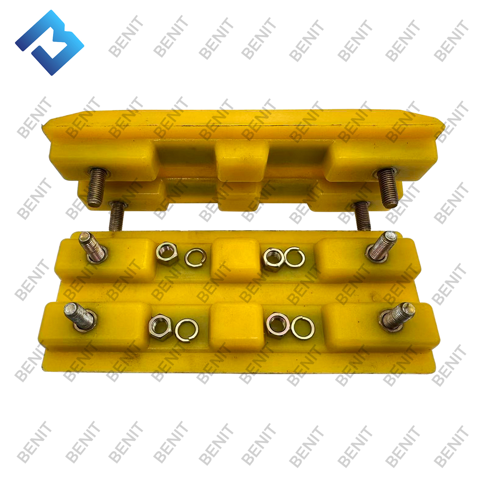 W210 Milling Machine Pads 2102697 - 300mm Poly Track Pads 2411112 ...