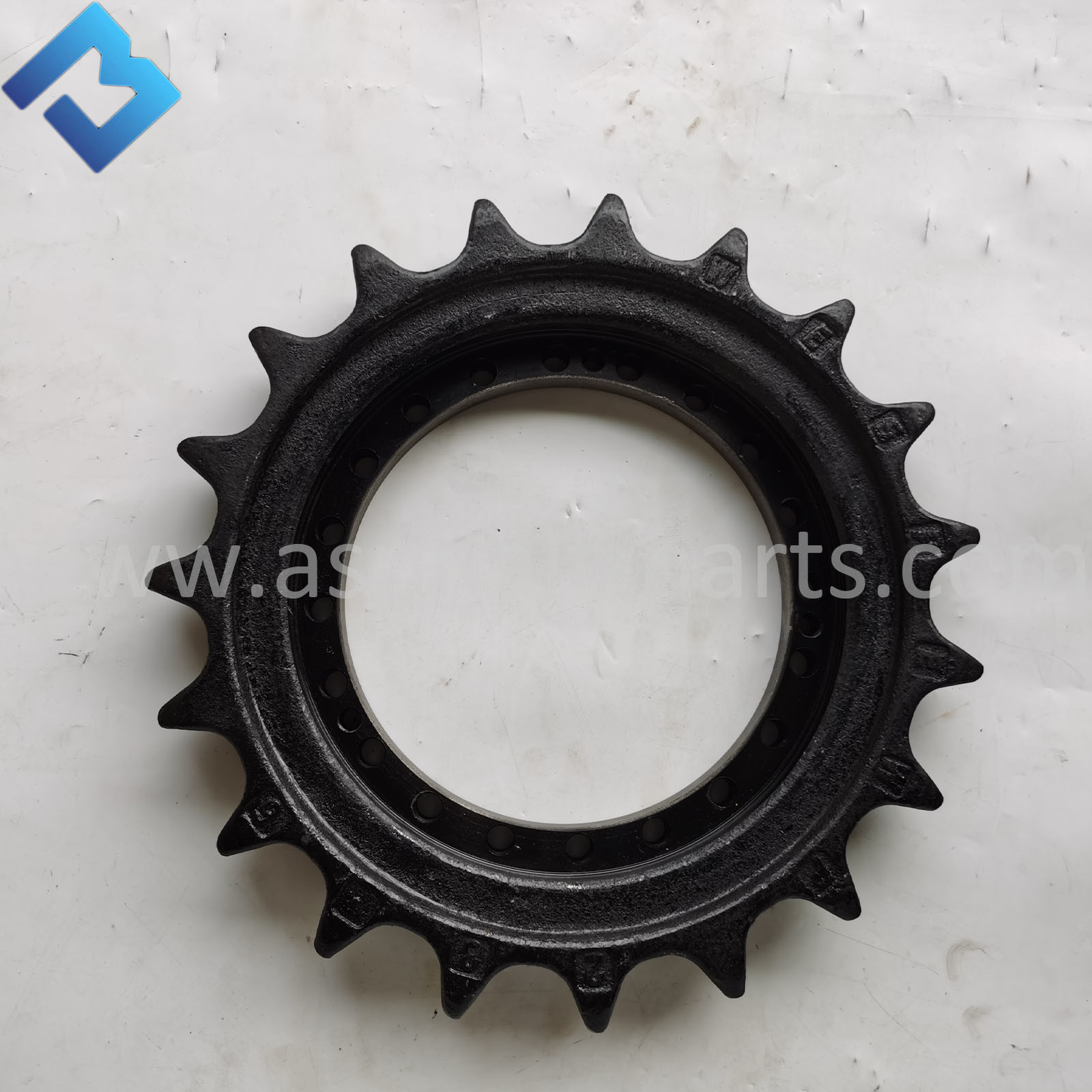 Road construction asphalt paver spare parts 19 teeth 20 pin holes ...