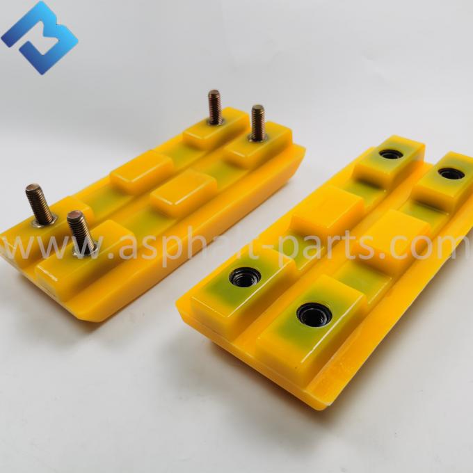 W195 Milling Machine Rubber Track Pads 2411111 Yellow